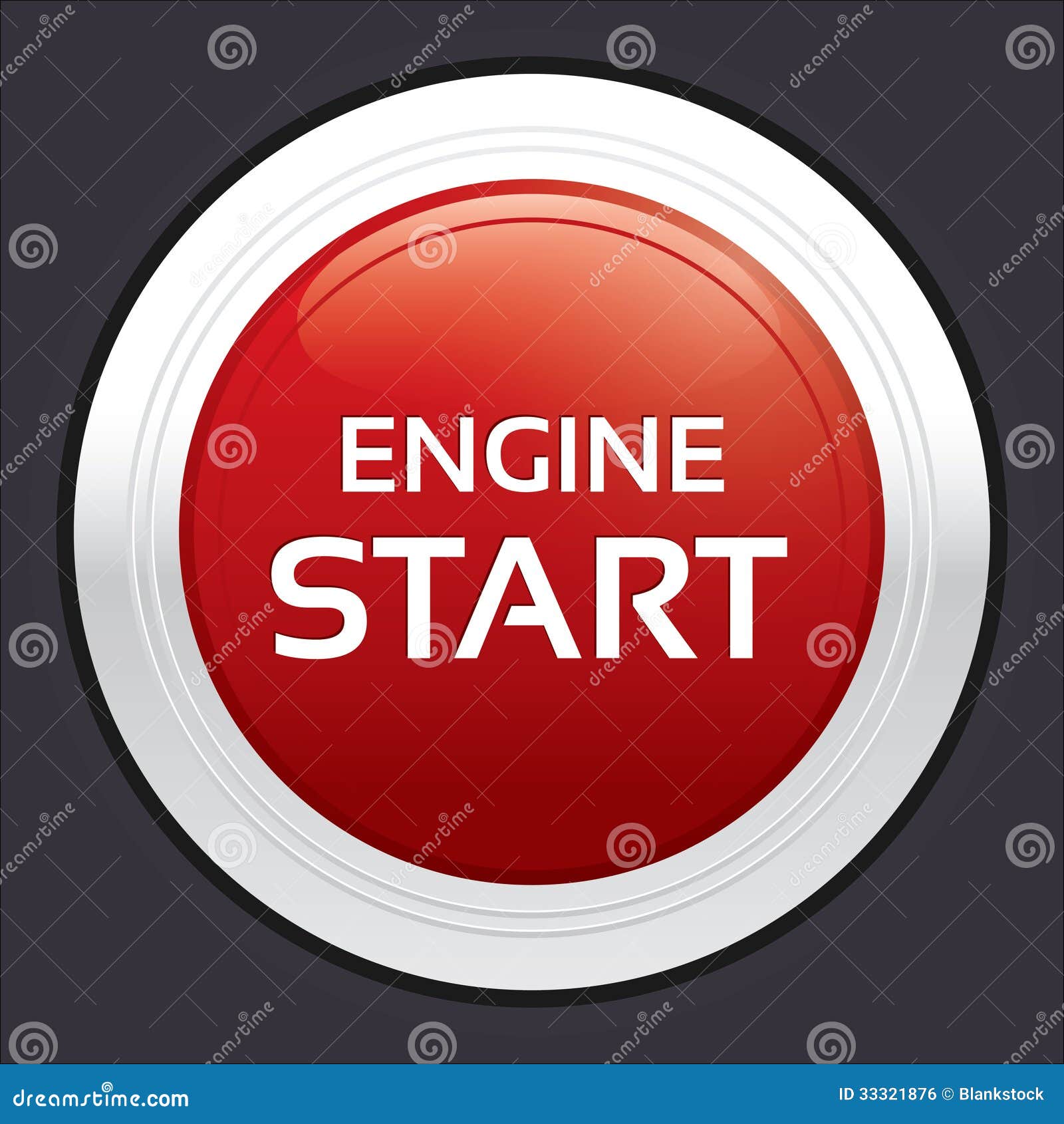Start Engine Button. Red Round Sticker. Stock Vector - Illustration of ... Start Engine Button. Red Round Sticker. Stock Vector - Illustration of ...