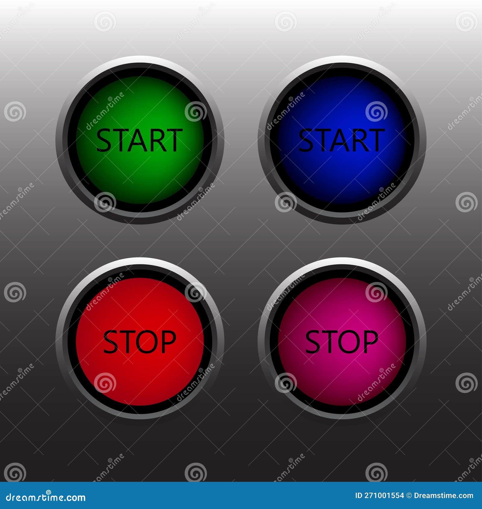 Start Engine Button Vector Design Illustration Stock Vector ...