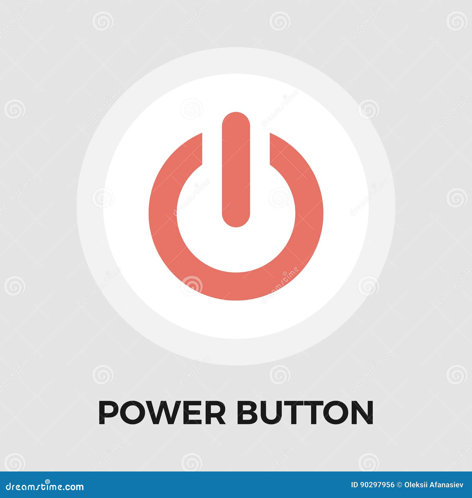 Start flat icon stock vector. Illustration of electrical - 90297956