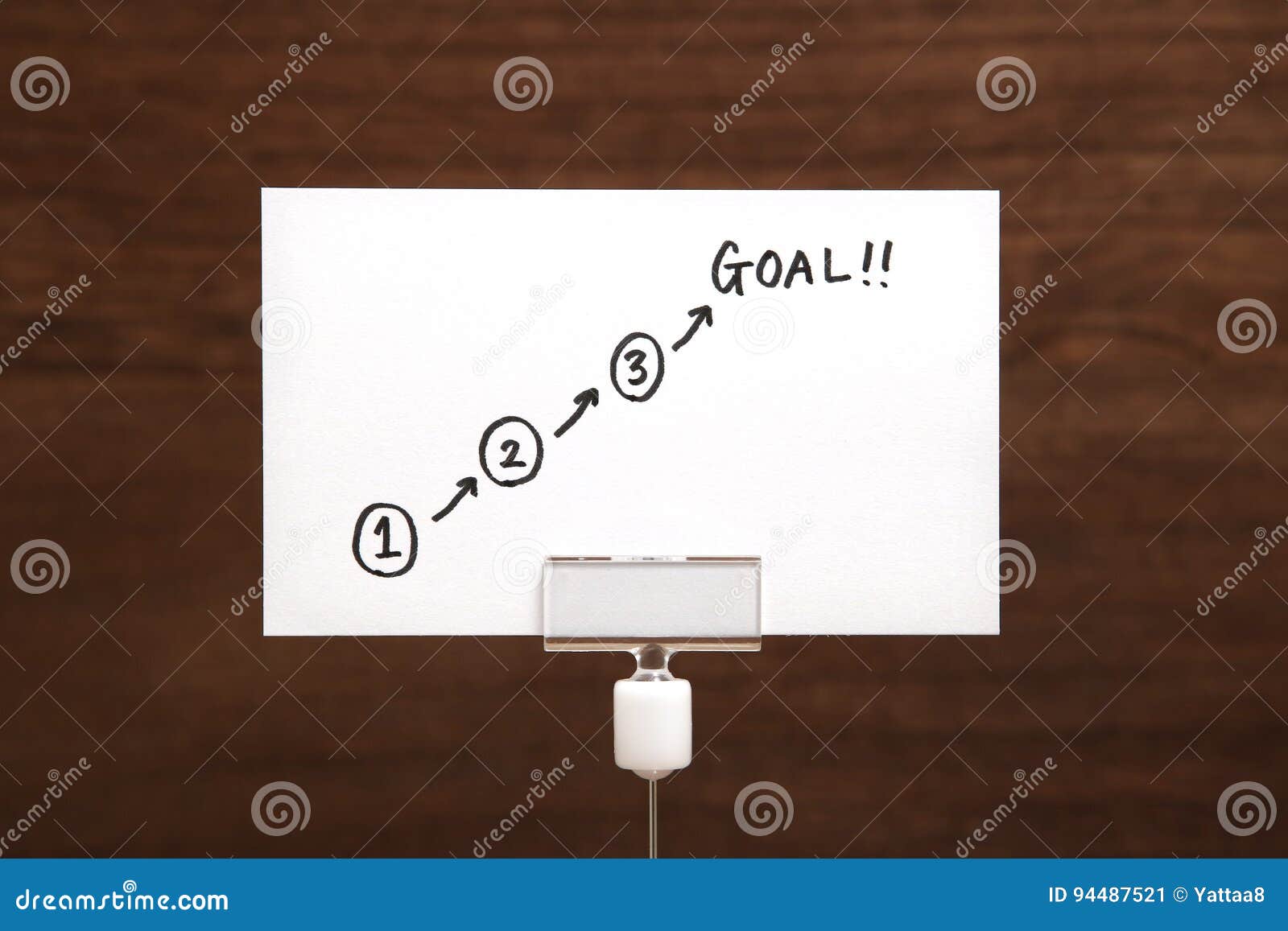 Start and Goal Written on Paper. Stock Image - Image of leaving, flow ...