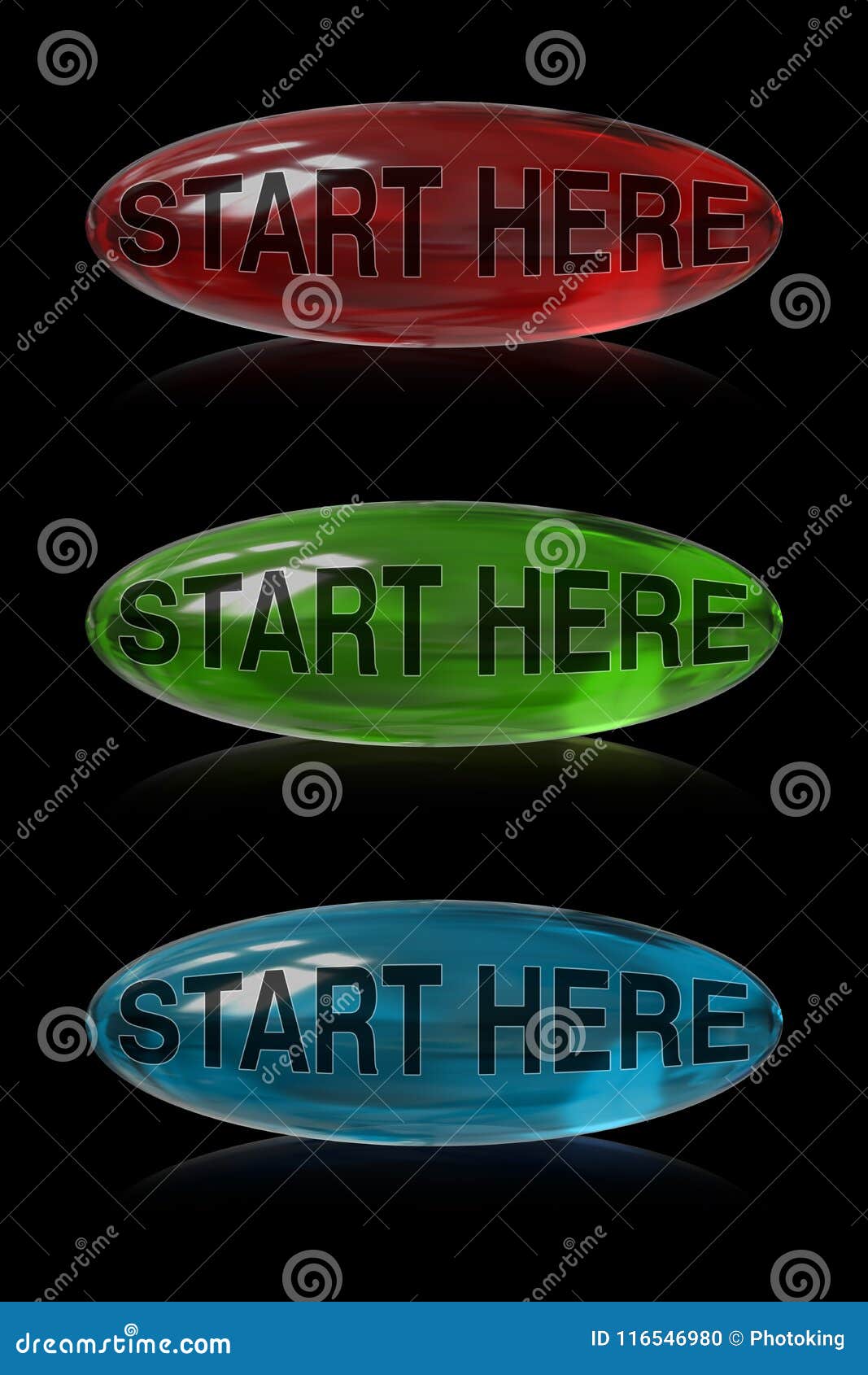 Start here button stock illustration. Illustration of symbol - 116546980