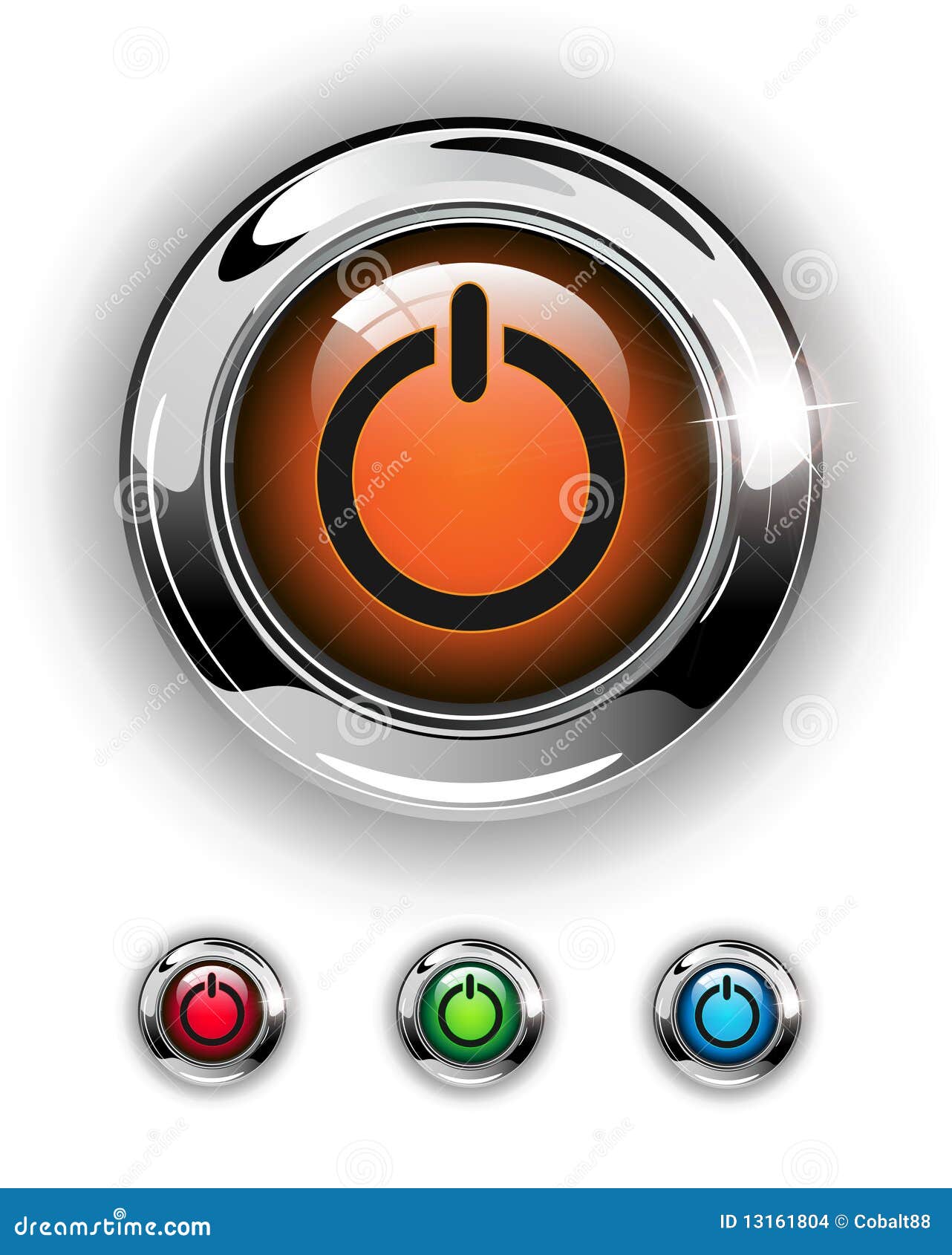 Start icon, button stock vector. Illustration of icon - 13161804