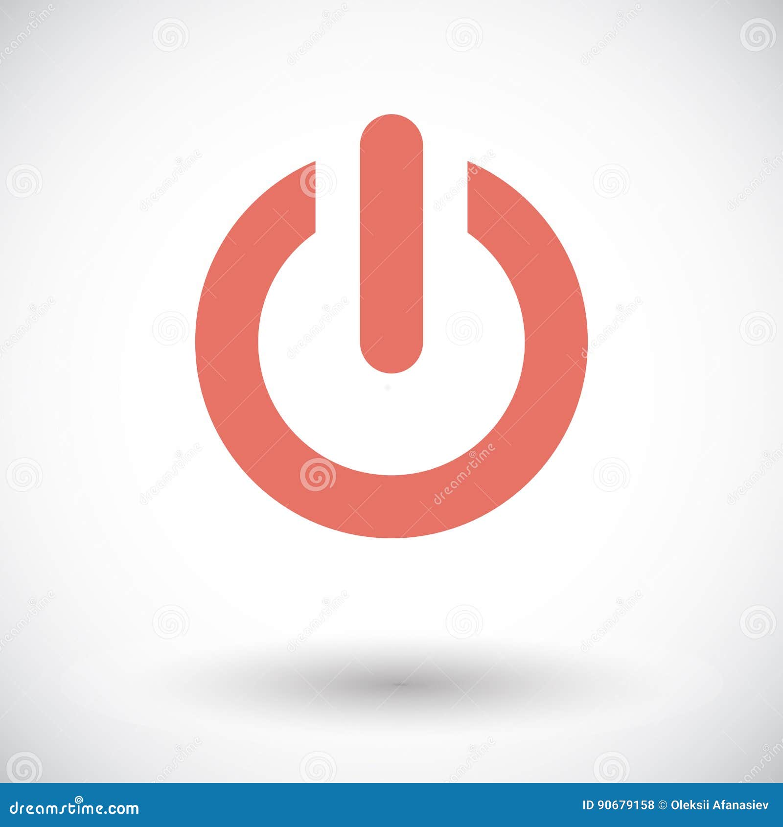 Start icon. stock vector. Illustration of electrical - 90679158