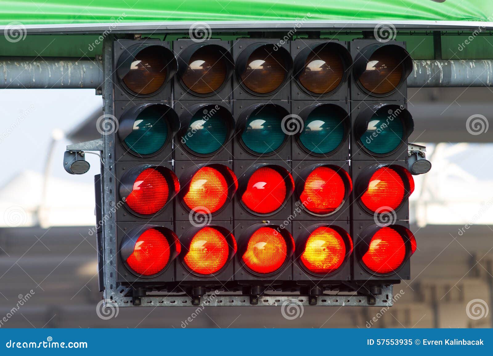 Start Lights stock image. Image of start, lights, finish - 57553935