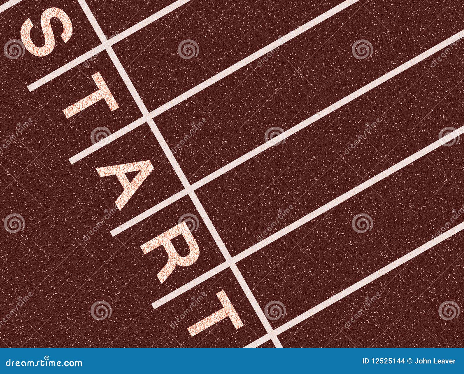 Start line stock illustration. Illustration of cinders - 12525144