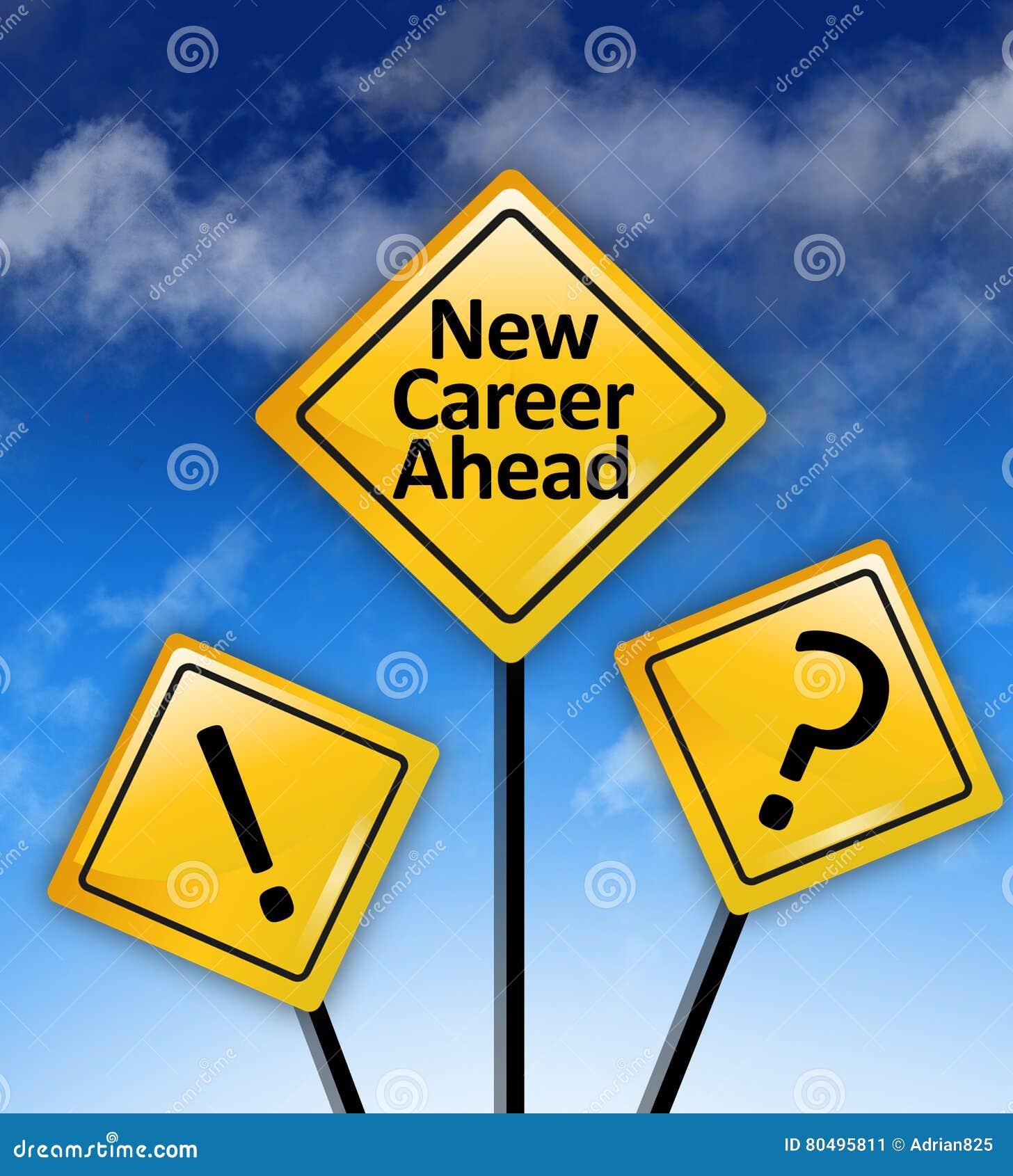 Start a new career concept stock image. Image of road - 80495811