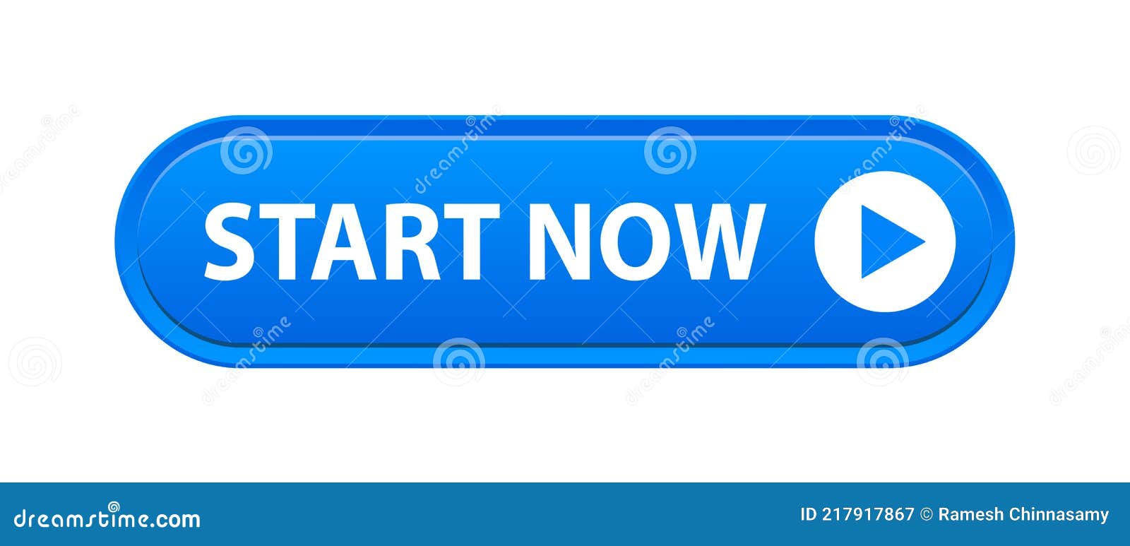 Start now button stock vector. Illustration of advertisement - 217917867