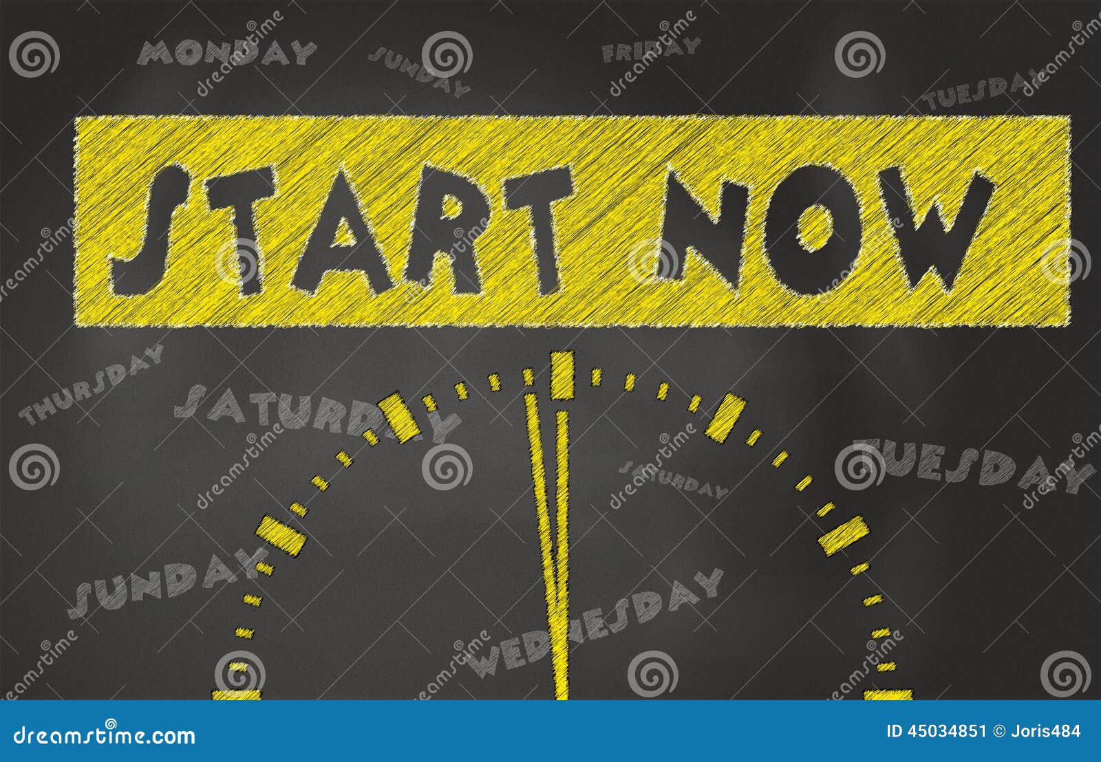 Start Now Conceptual Image stock illustration. Illustration of start ...