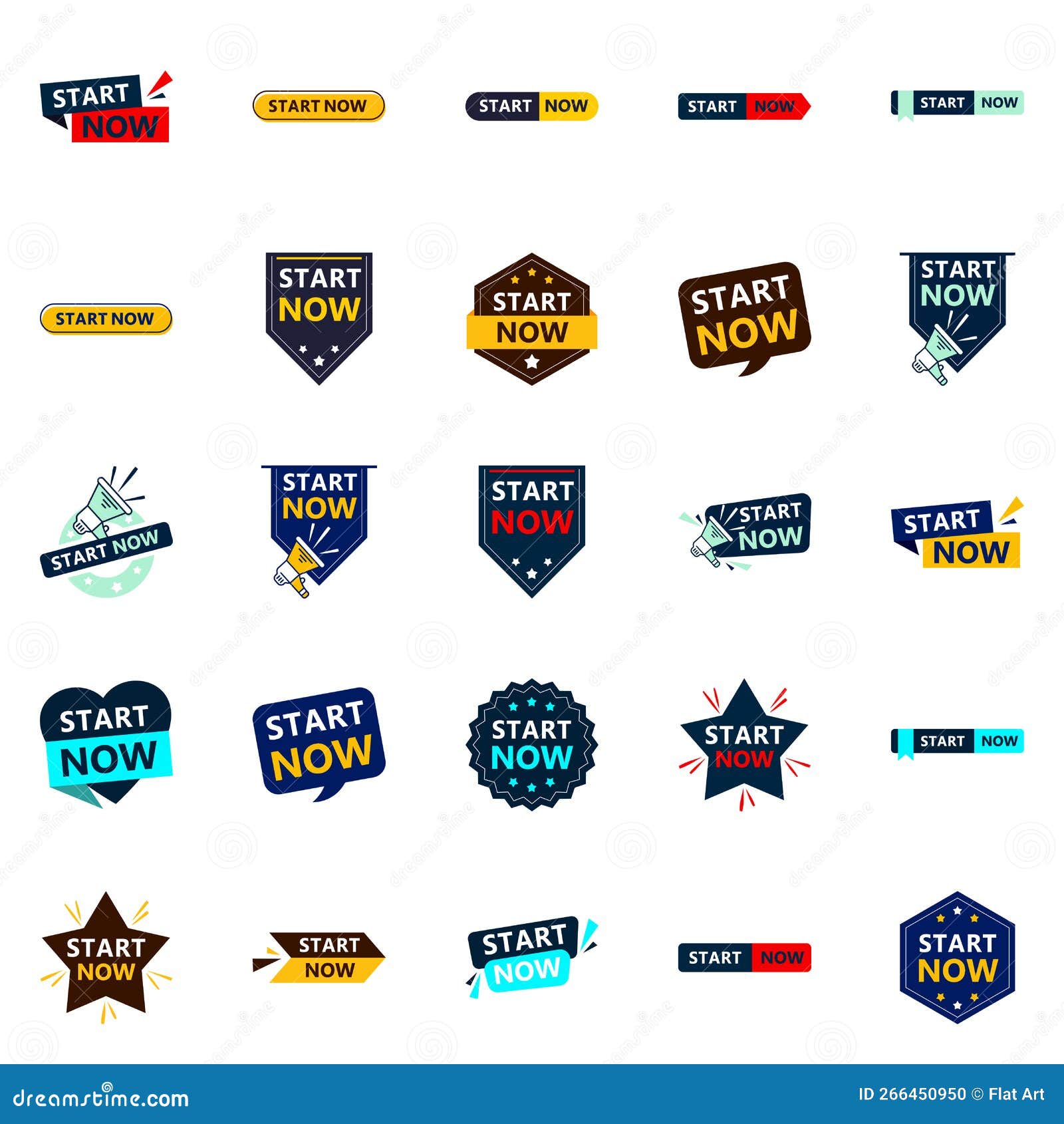 Start Now 25 Modern Typographic Elements for Promoting Starting in a ...