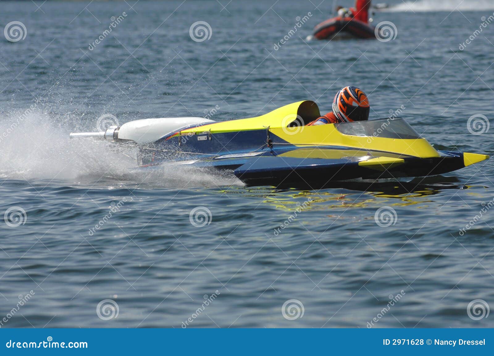 Start Position at Motorboat Wm Stock Photo - Image of fast, drive: 2971628