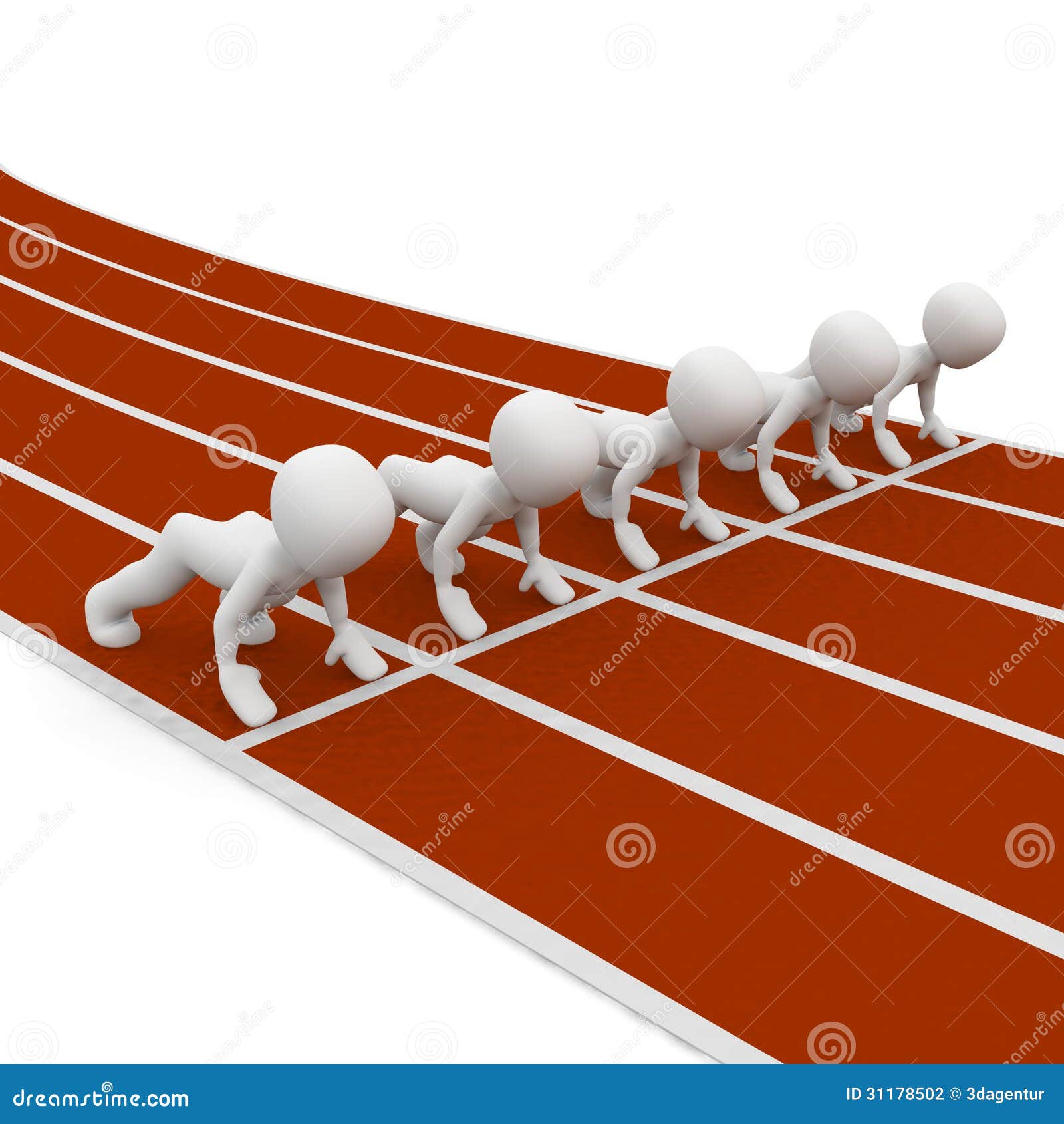 Start the race stock illustration. Illustration of dynamics - 31178502