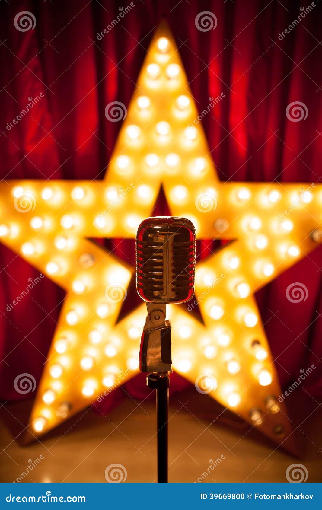 Start the show stock photo. Image of scene, game, microphone - 39669800