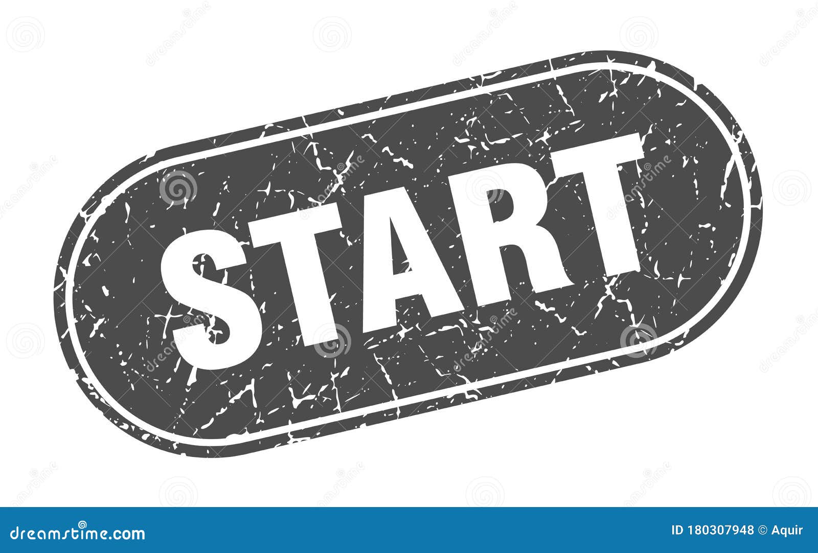 Start Sign. Start Grunge Stamp Stock Vector - Illustration of label ...