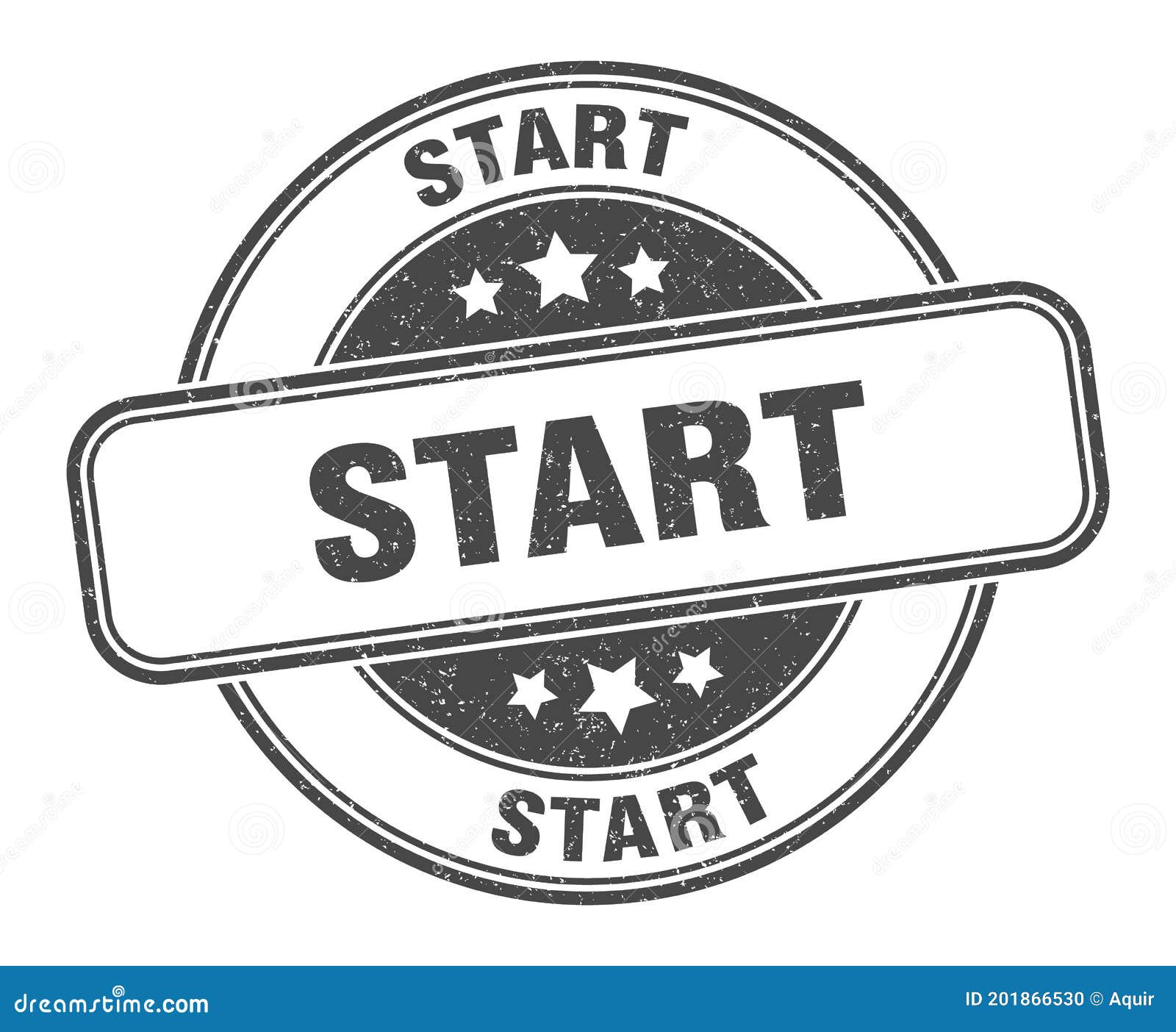 Start Stamp. Start Round Grunge Sign Stock Vector - Illustration of ...
