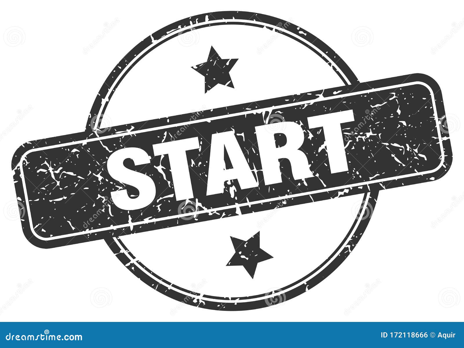 Start Stamp. Start Round Grunge Sign Stock Vector - Illustration of ...