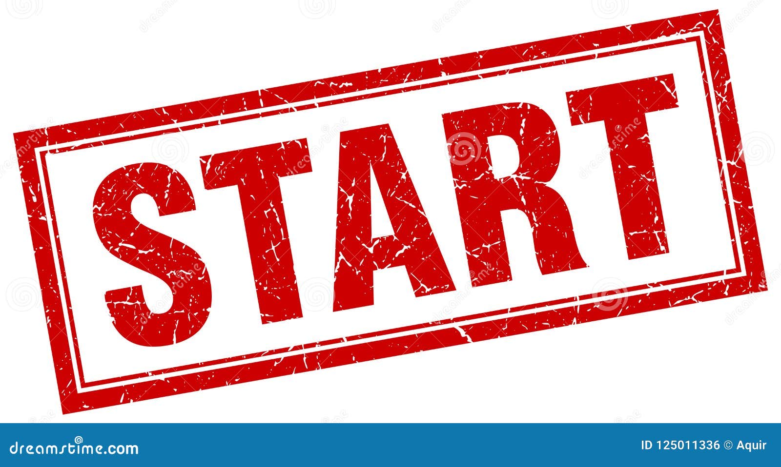 Start stamp stock vector. Illustration of grunge, grungy - 125011336