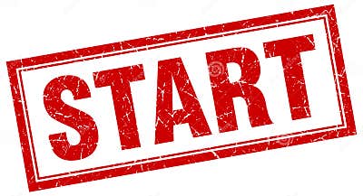 Start stamp stock vector. Illustration of grunge, grungy - 125011336