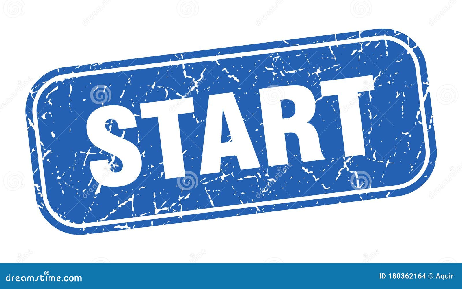 Start Stamp. Start Square Grungy Isolated Sign Stock Vector ...