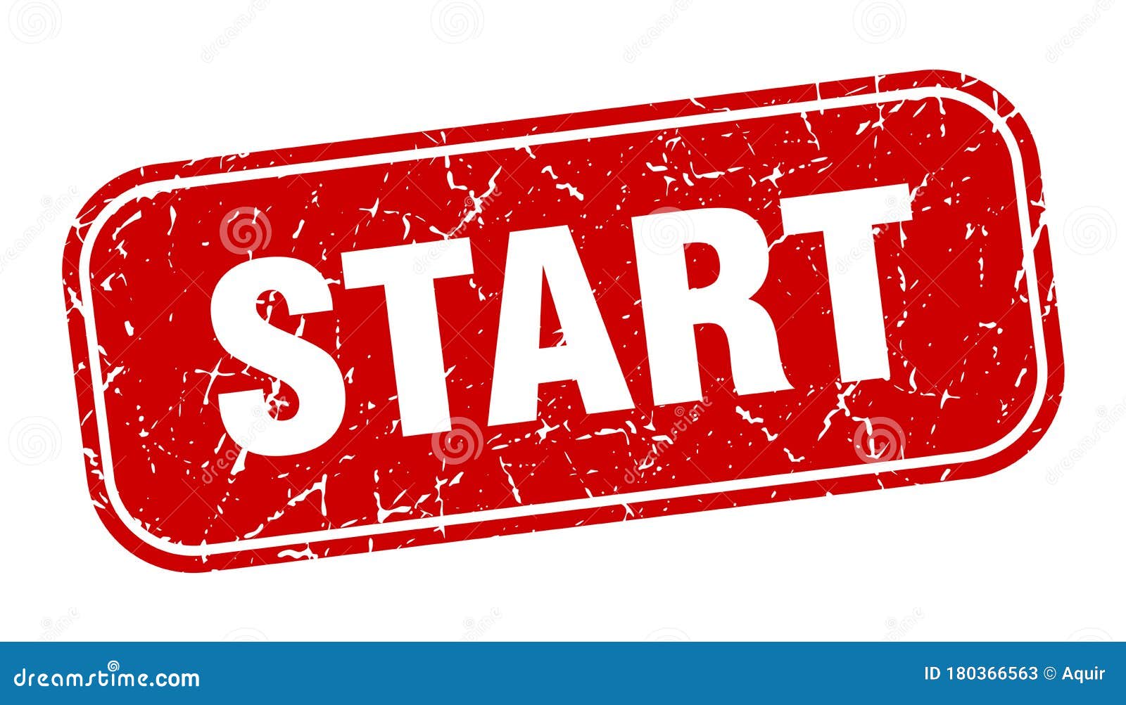 Start Stamp. Start Square Grungy Isolated Sign Stock Vector ...