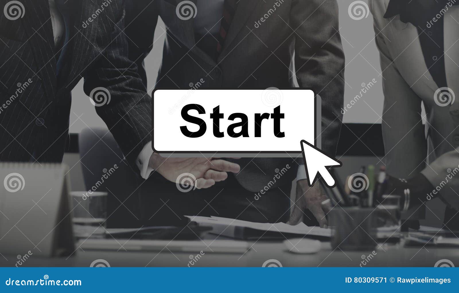 Start Starter Begin Build Launch Motivate First Concept Stock Image ...