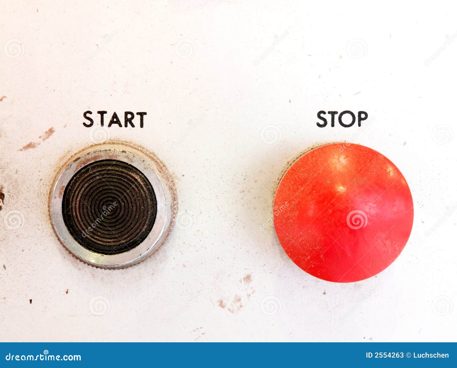 Start stop button stock image. Image of electricity, panel - 2554263