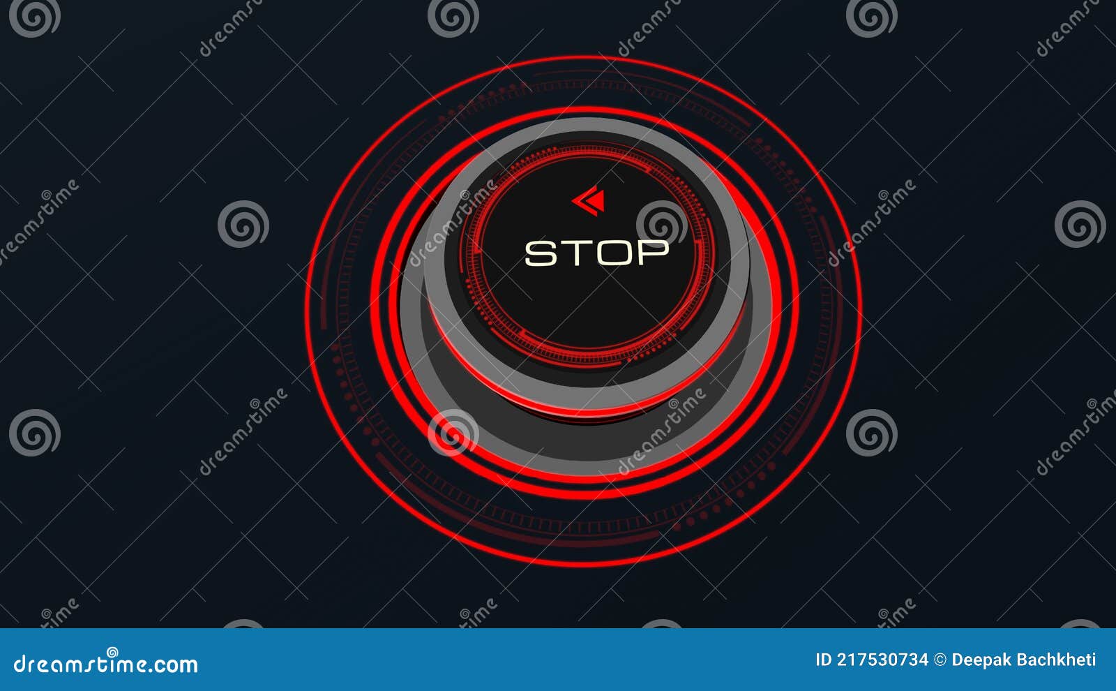 Start Stop Button Concept with on Off Stock Photo - Image of board ...