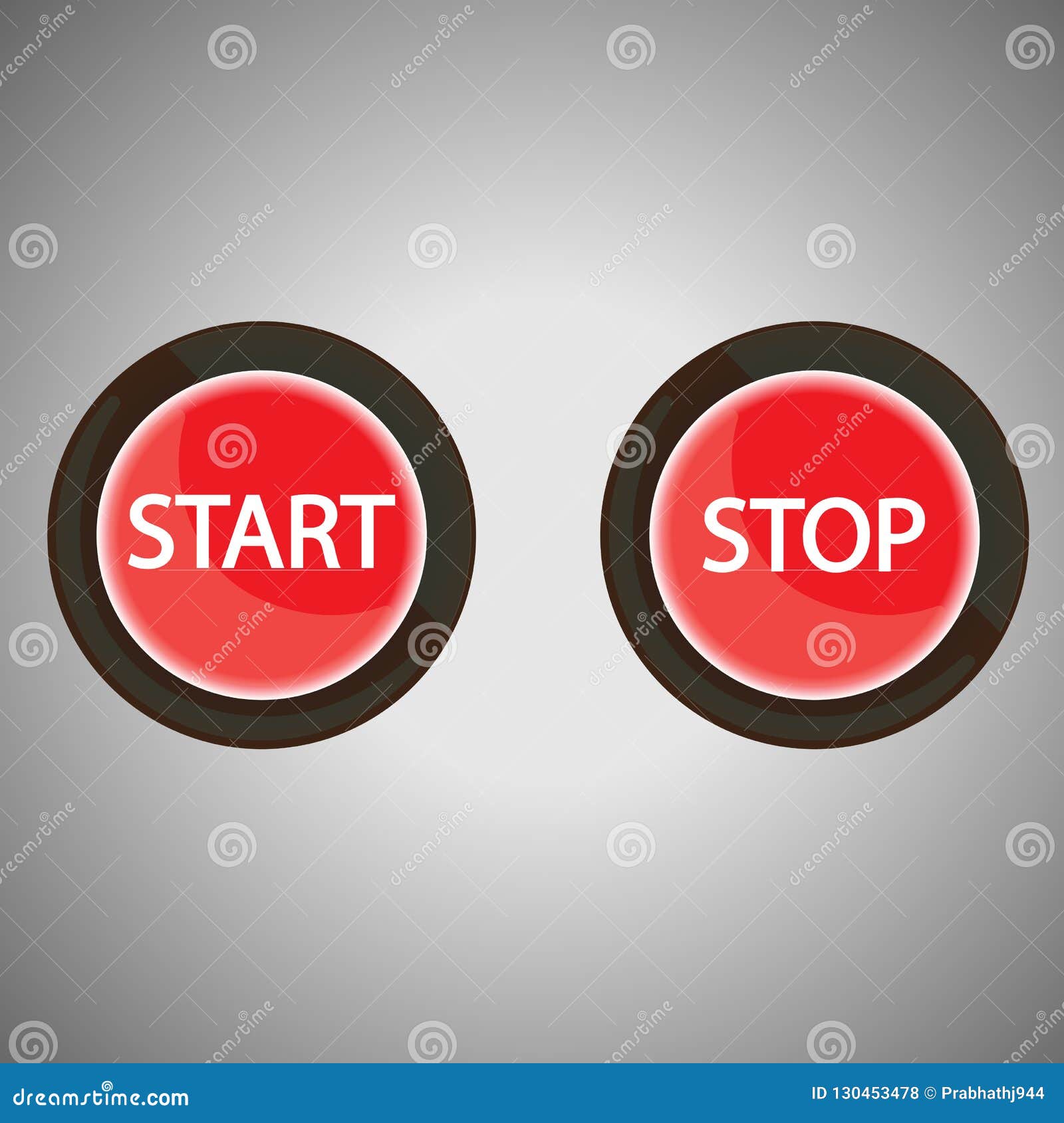 Go Stop Buttons Stock Photography | CartoonDealer.com #23116946