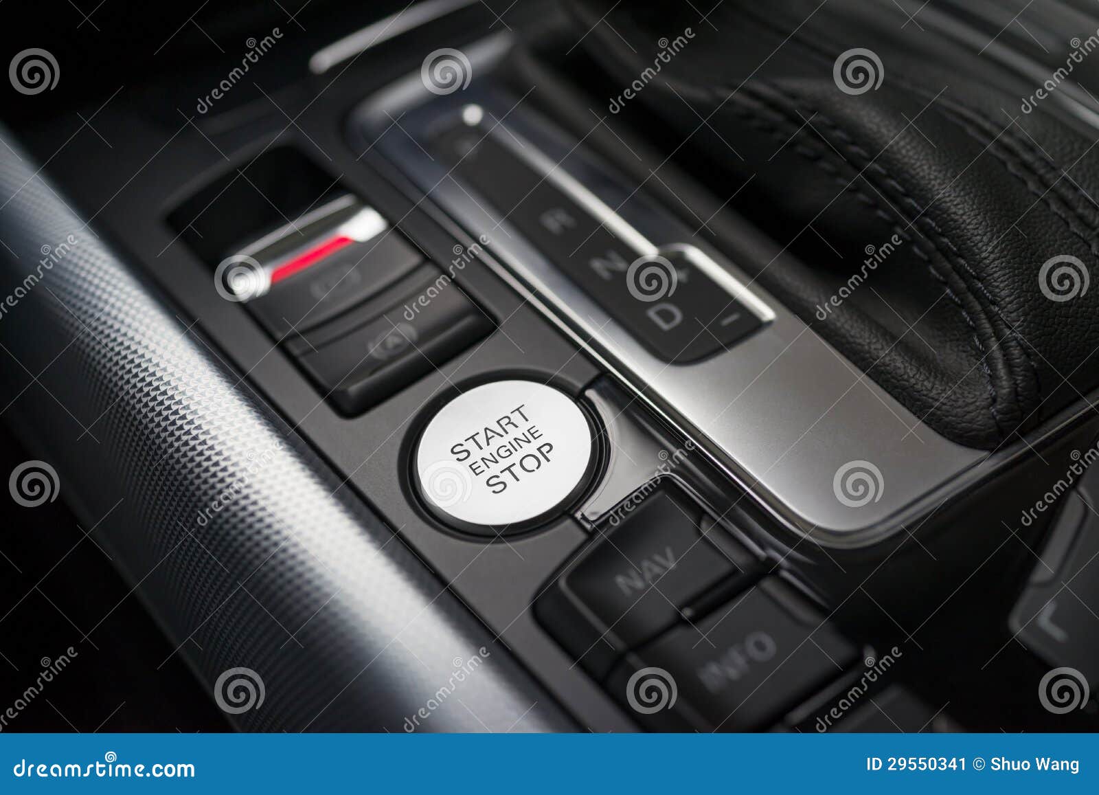 Start And Stop Button On A Control Switchboard Royalty-Free Stock ...