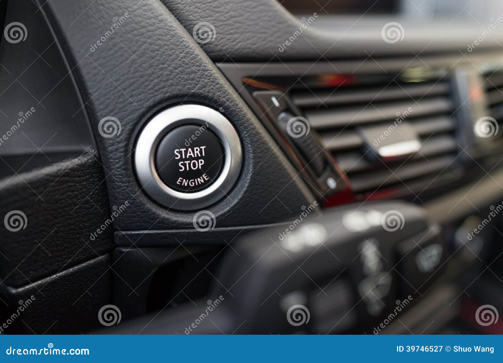 Start stop engine button stock image. Image of start - 39746527