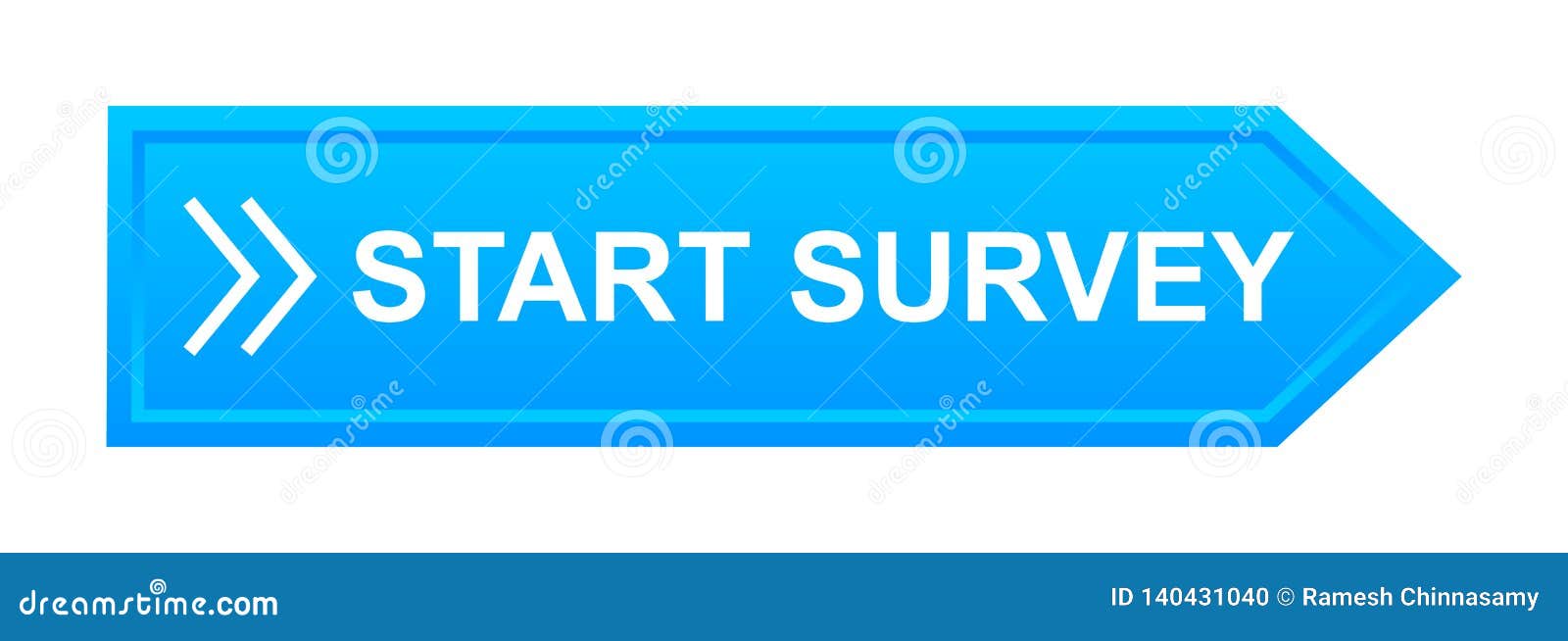 Start survey button stock vector. Illustration of communication - 140431040