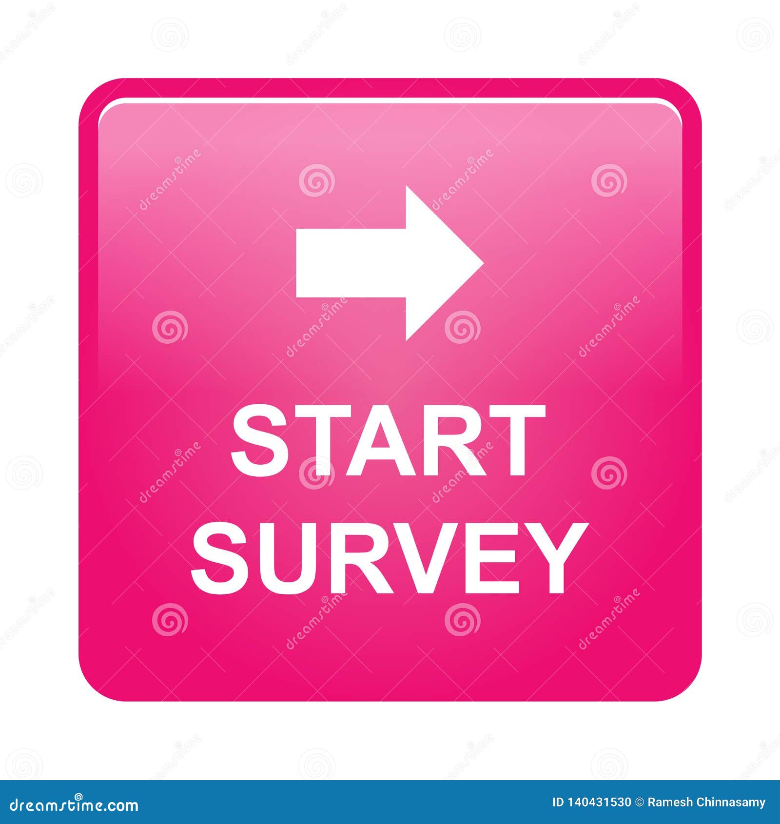 Start survey button stock vector. Illustration of info - 140431530