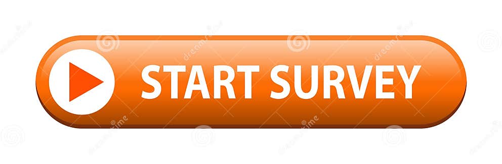 Start survey button stock vector. Illustration of feedback - 199567584