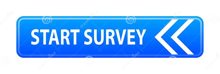 Start survey button stock vector. Illustration of customer - 199602613