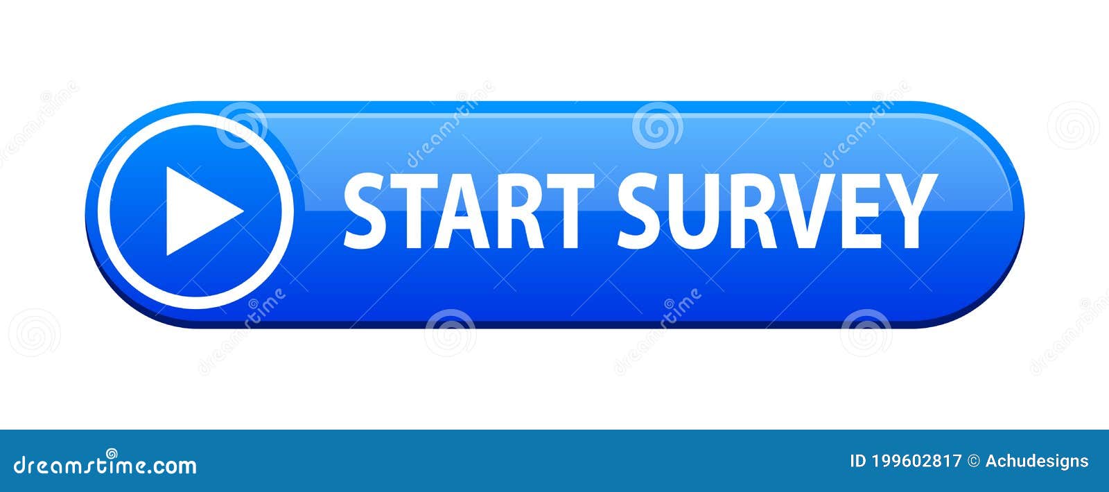 Start survey button stock vector. Illustration of info - 199602817
