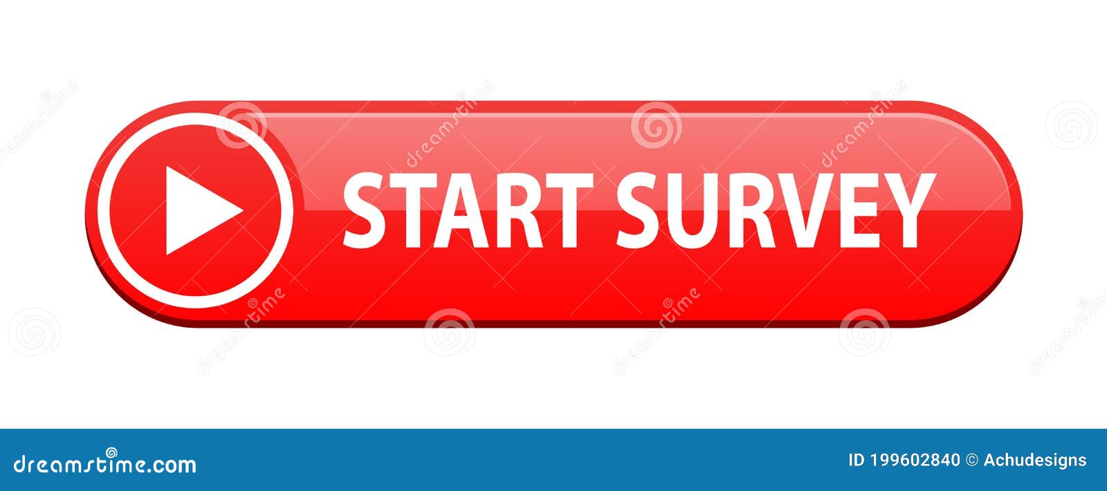 Start survey button stock vector. Illustration of hand - 199602840