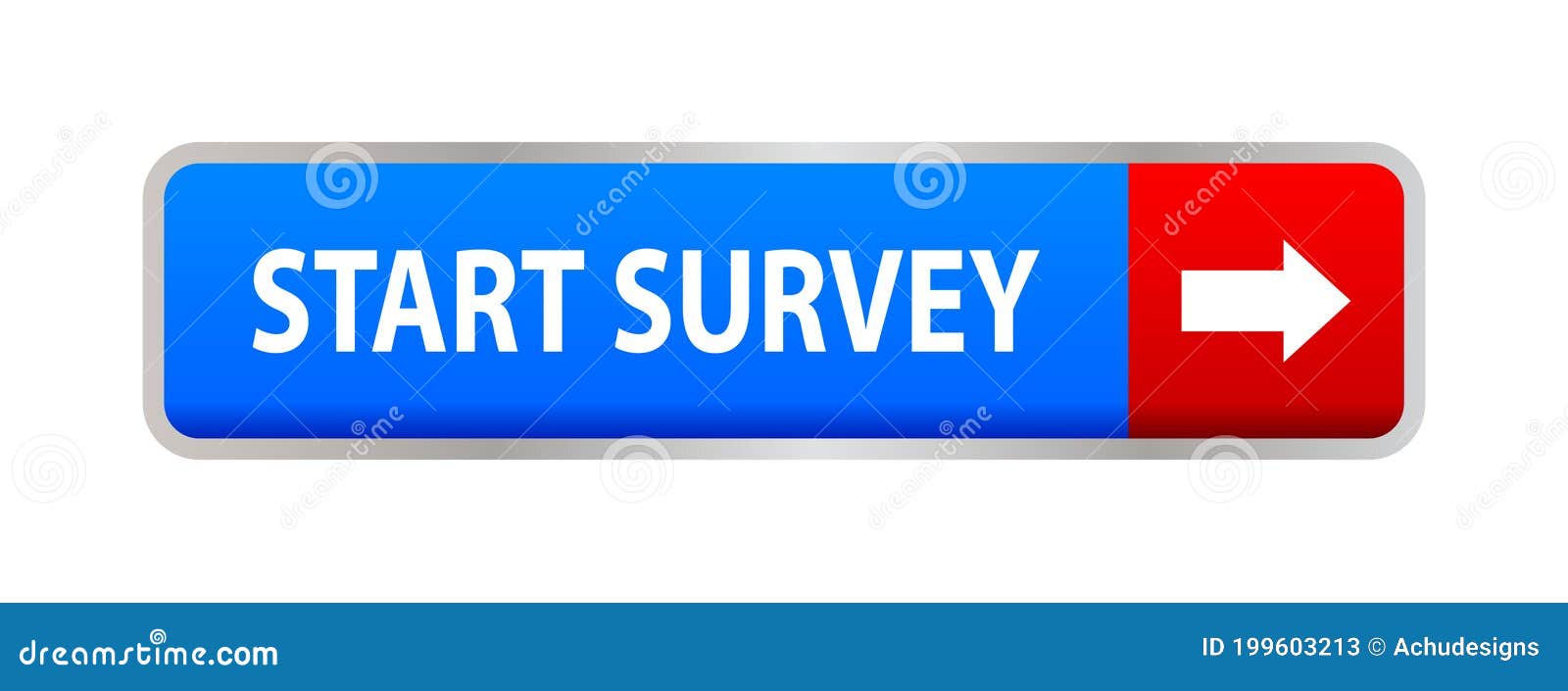 Start survey button stock vector. Illustration of graphic - 199603213