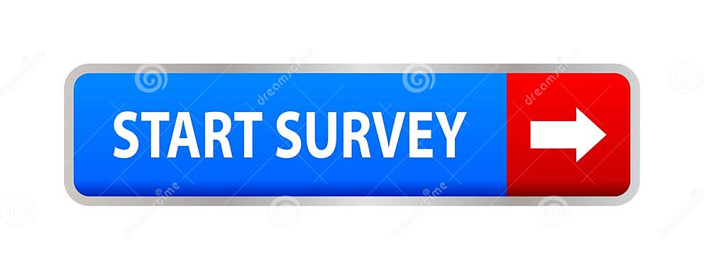 Start survey button stock vector. Illustration of graphic - 199603213