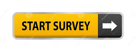 Start survey button stock vector. Illustration of advertisement - 199603230