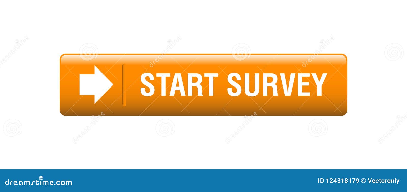 Survey button stock illustration. Illustration of editable - 124318179