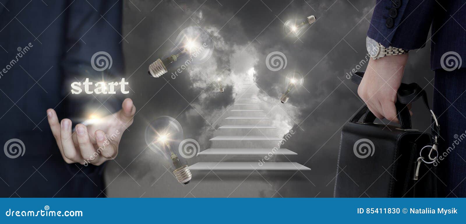 Start To Success in Business. Stock Photo - Image of design, management ...