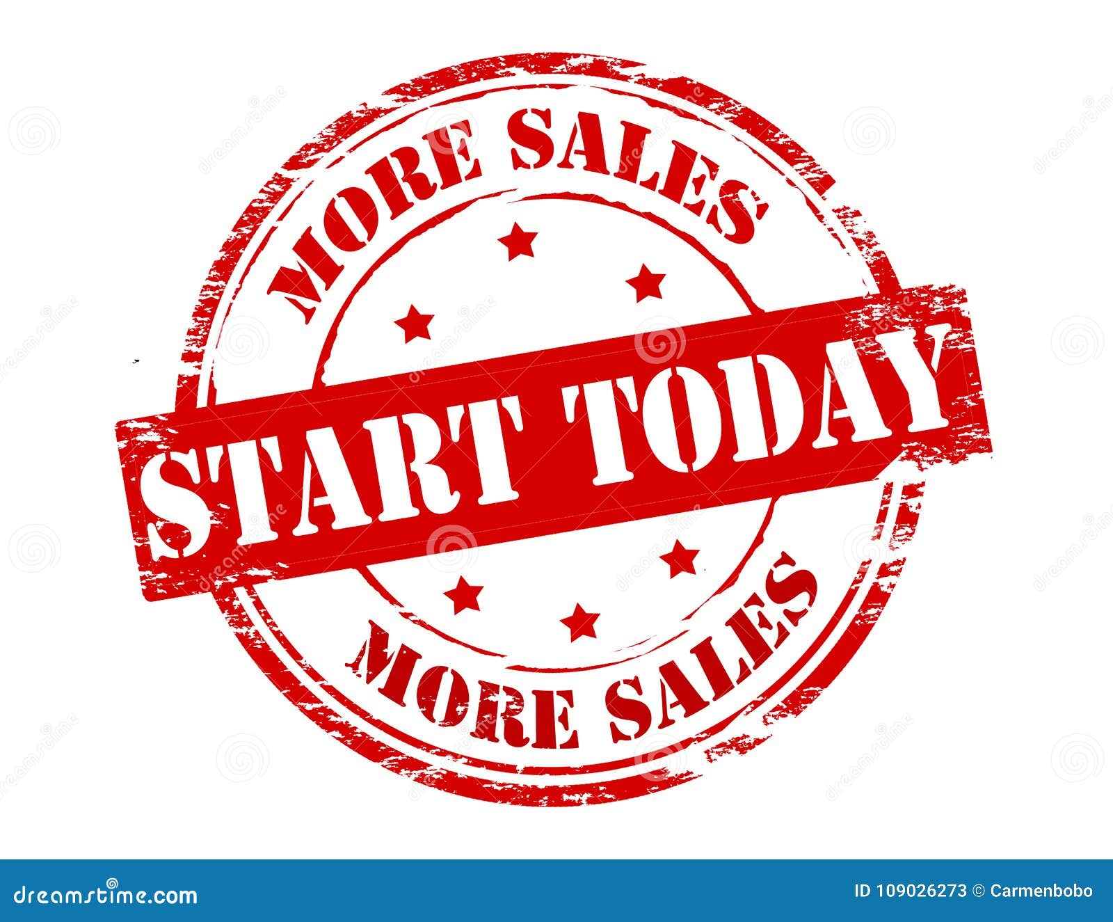 Start today stock illustration. Illustration of stamp - 109026273