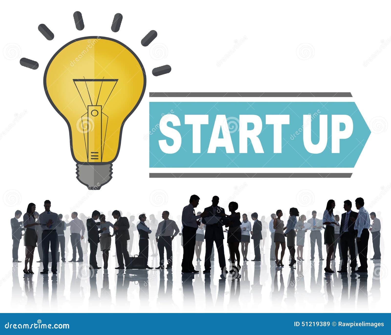 Start Up Business Growth Launch Success Concept Stock Illustration ...