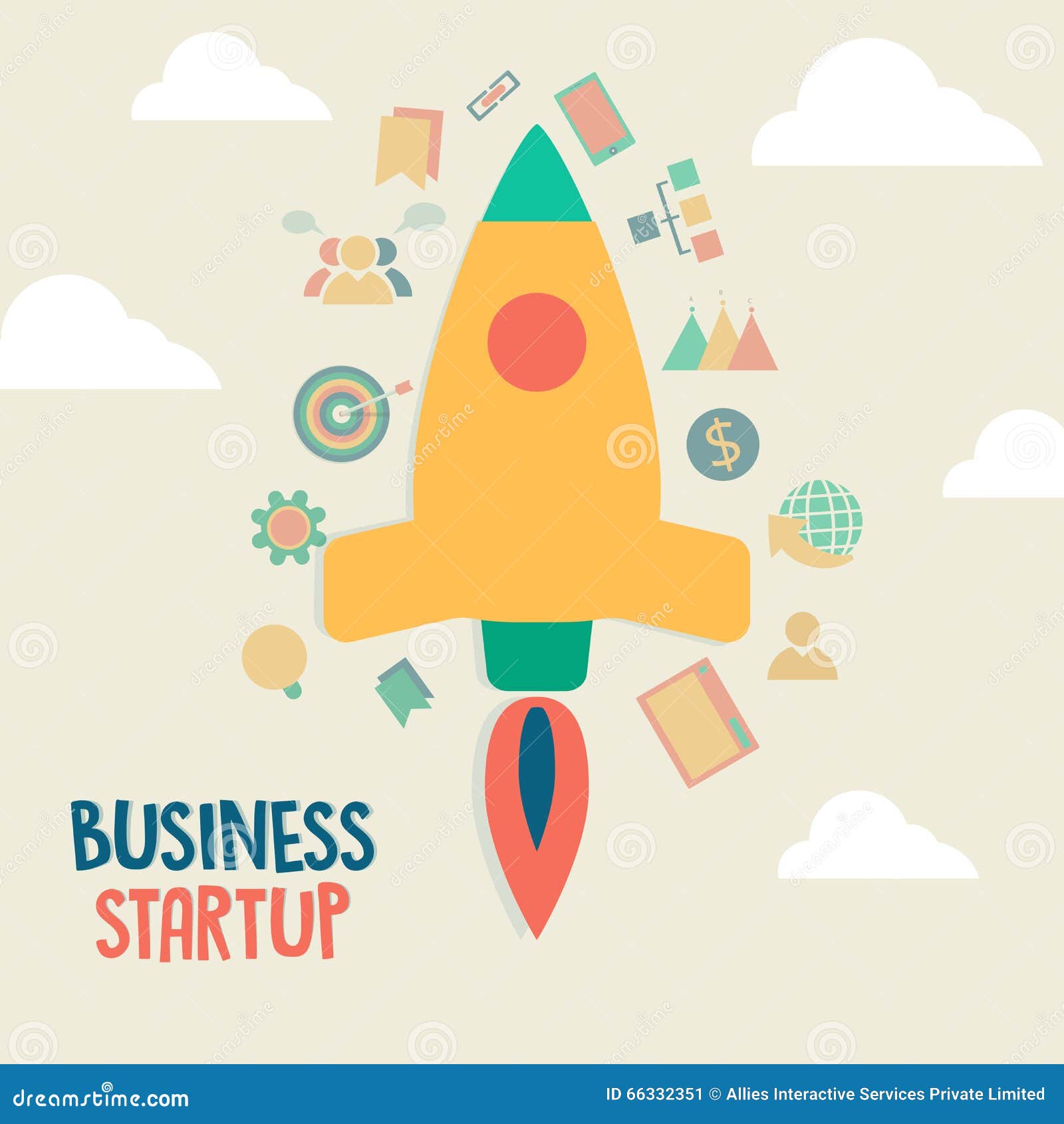 Start Up Business Infographic Layout. Stock Illustration - Illustration ...