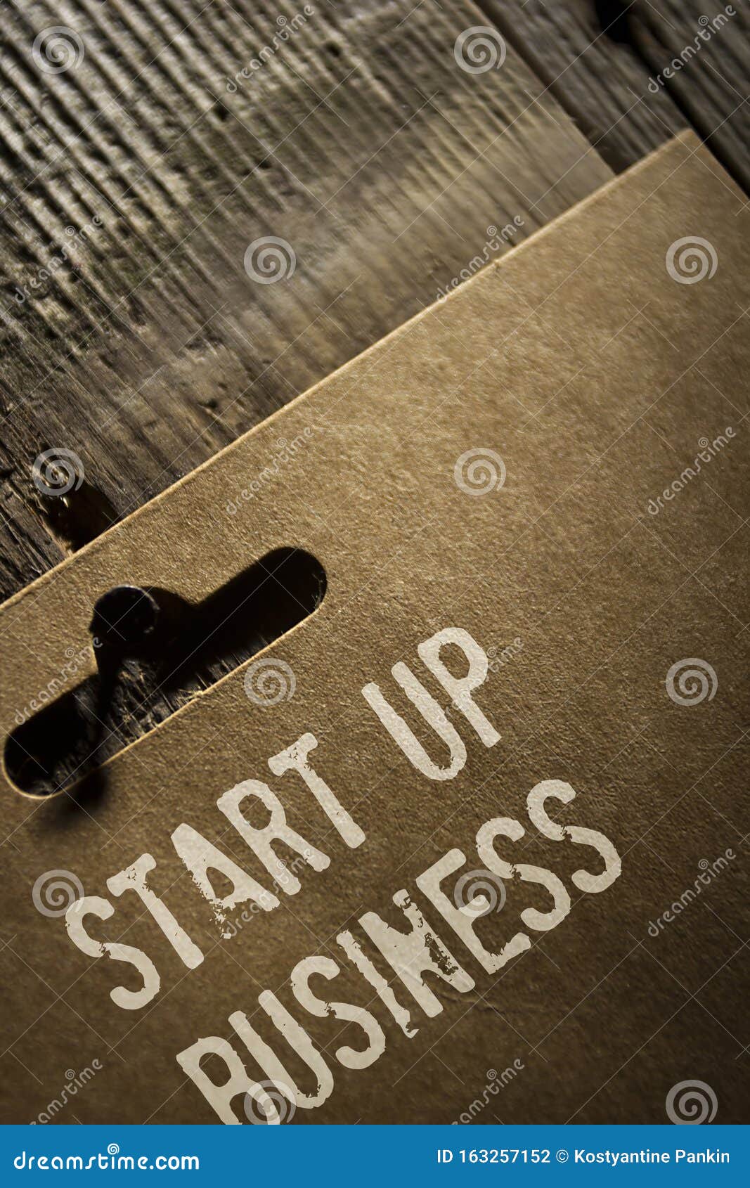 Start up business stock photo. Image of start, poster - 163257152