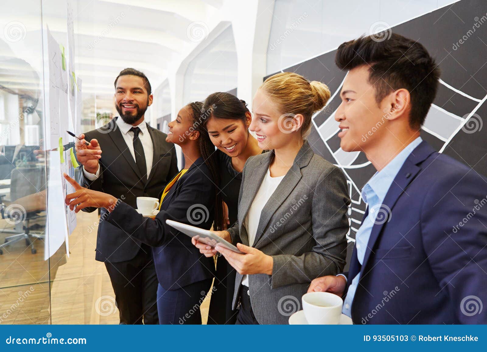 Start-up Business Team in Meeting Stock Image - Image of staff ...