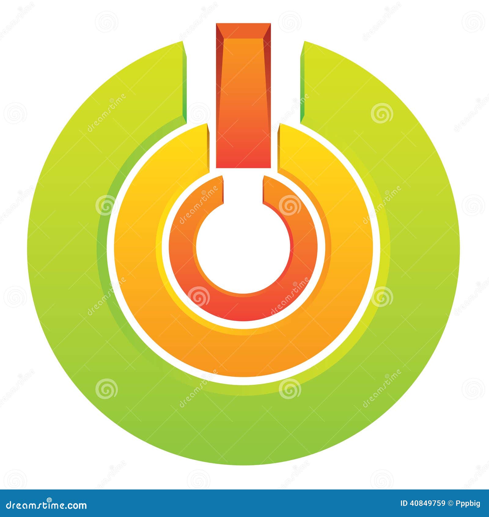 Start up button diagram stock illustration. Illustration of switch ...