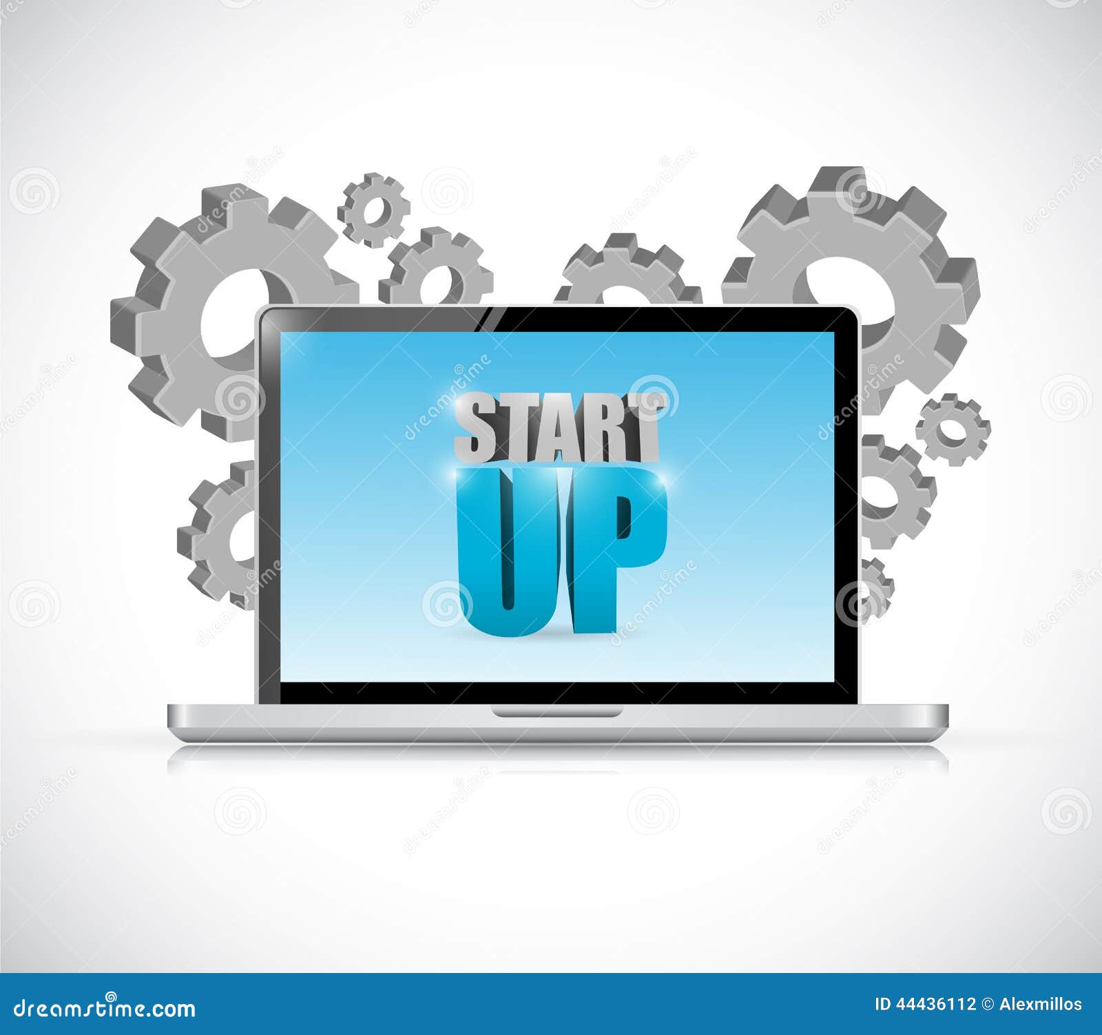 Start-up Computer Industry Illustration Design Stock Illustration ...