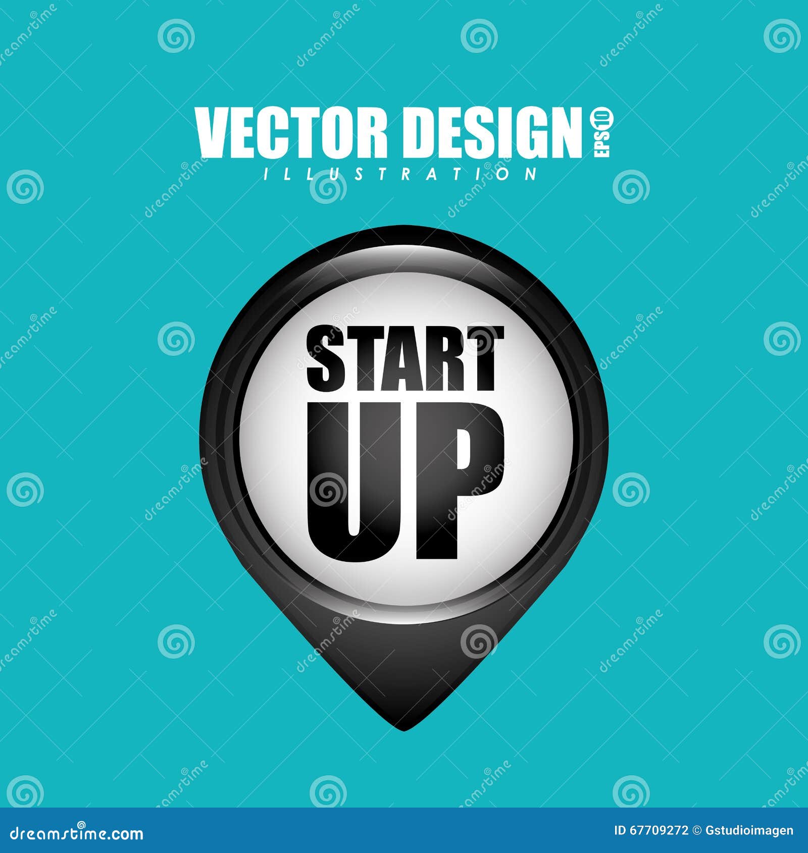 Start-up icon design stock photo. Image of sign, start - 67709272
