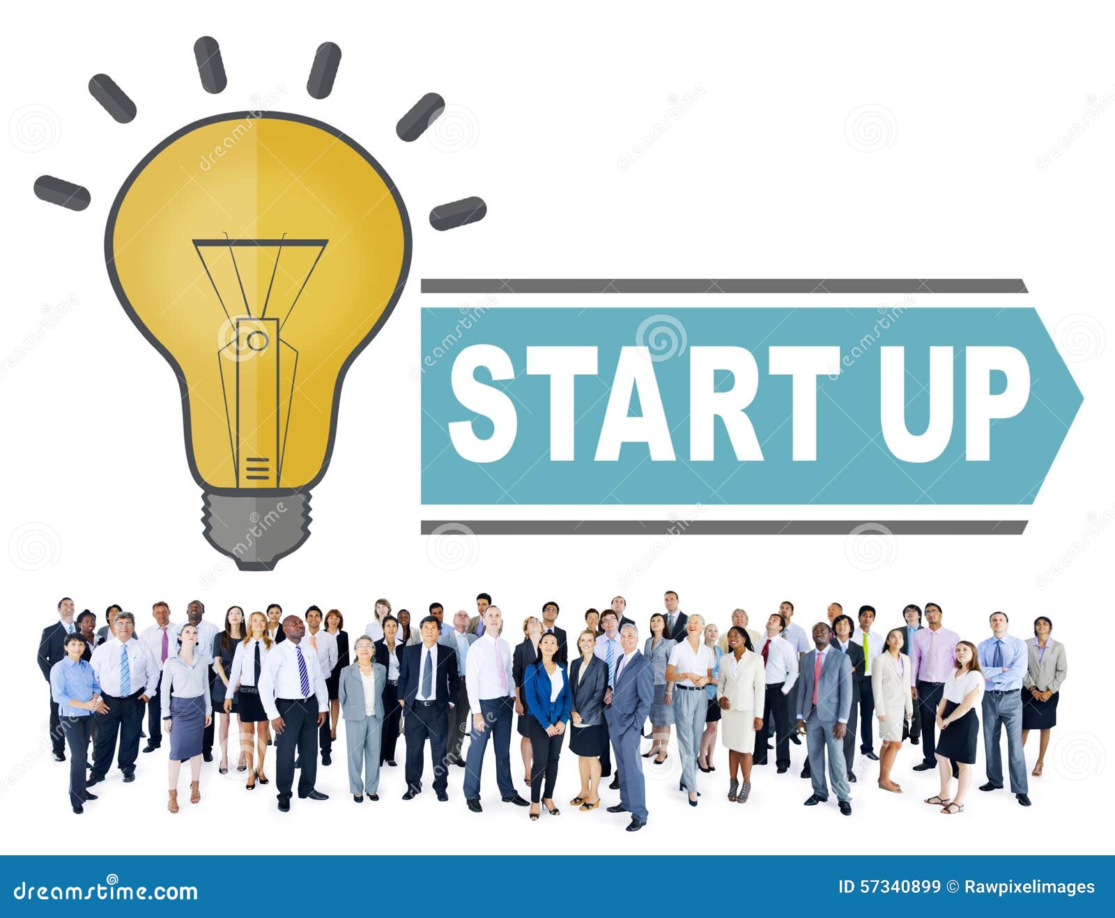 Start Up Planning Business Thinking Creative Launch Concept Stock ...