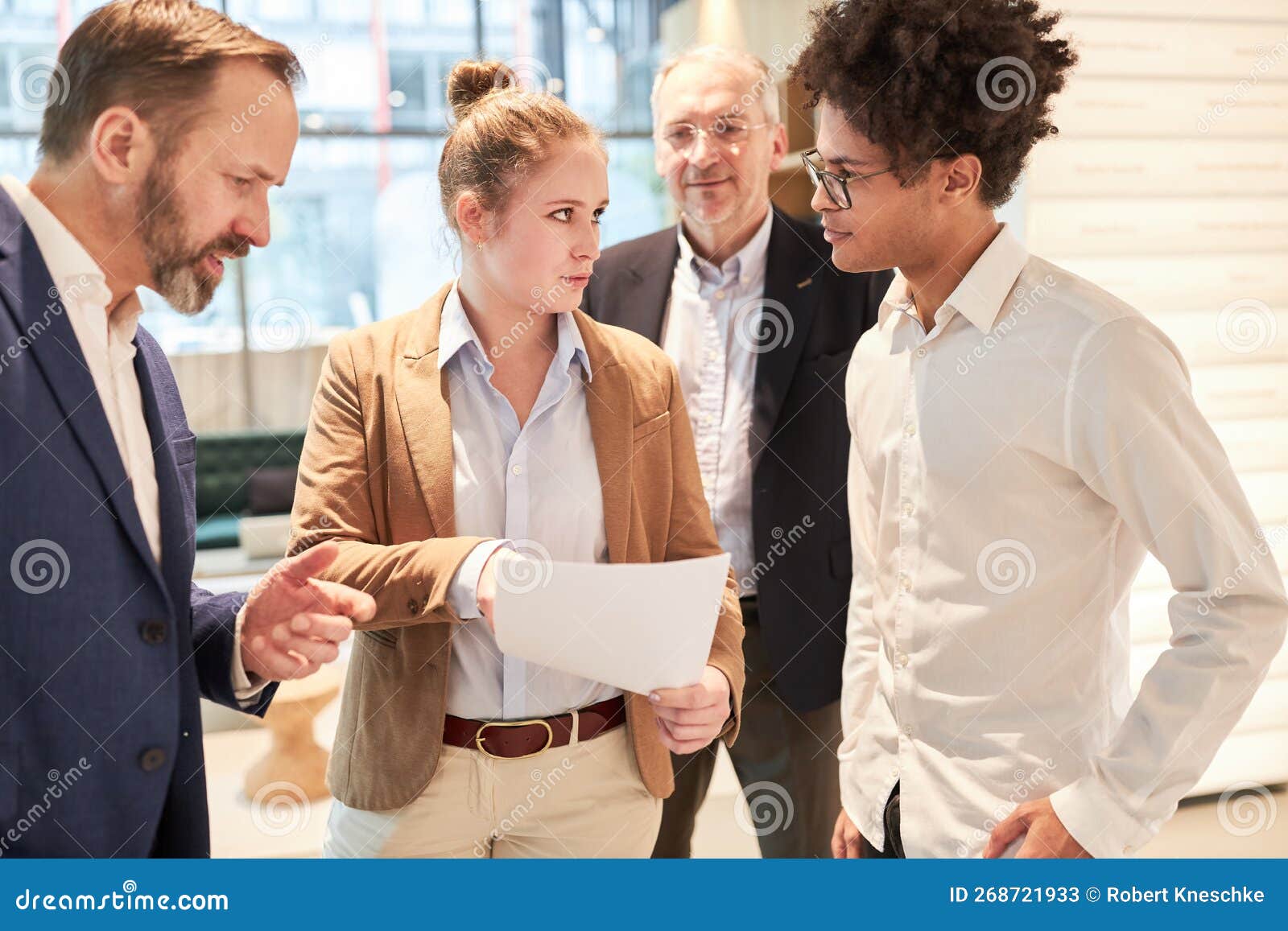 Start-up Team People in Strategy and Project Planning Stock Image ...